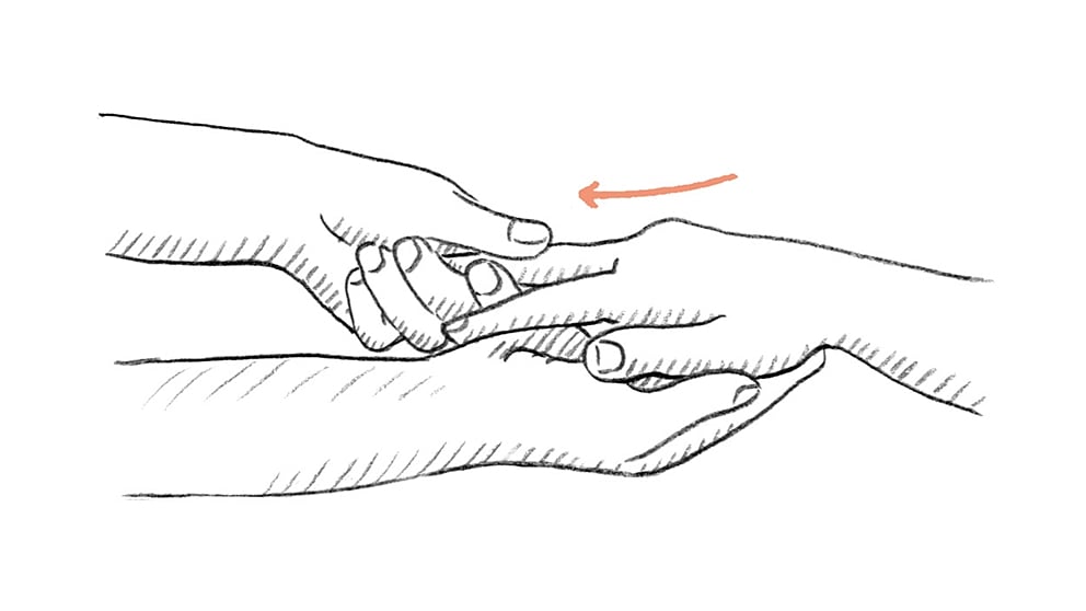 Do it yourself how to give yourself a hand massage