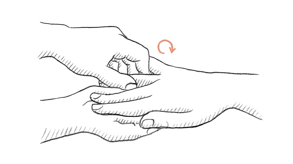 Do it yourself how to give yourself a hand massage